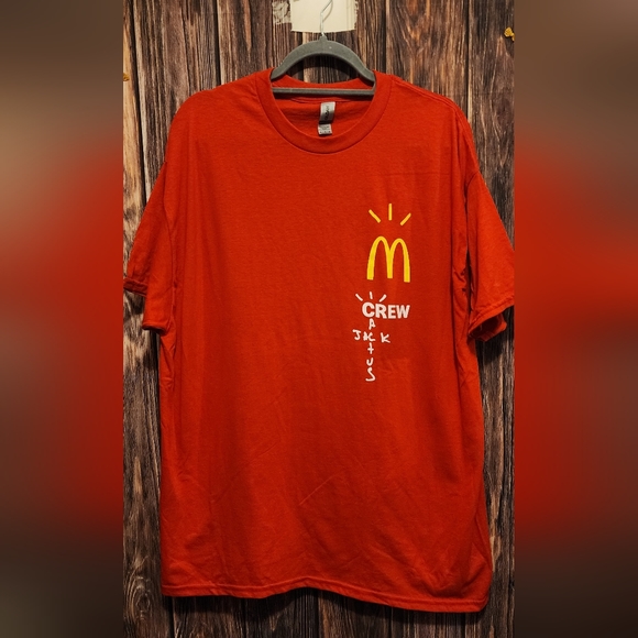 Gildan | Shirts | Travis Scott Cactus Jack Crew Teeshirt | Poshmark